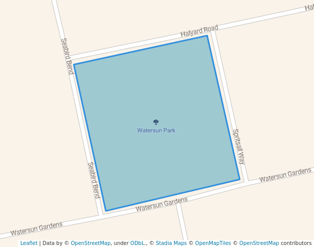 Watersun Park in Jindalee | Map and Routes