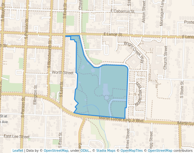 John Chavis Memorial Park in Raleigh | Map and Routes