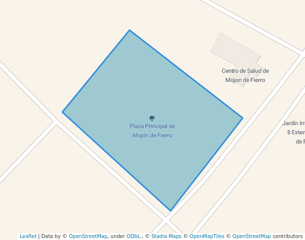 Plaza Principal de Mojón de Fierro in Mojón de Fierro | Map and Routes