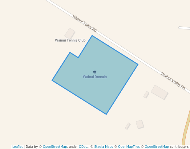 Wainui Domain in Wainui | Map and Routes