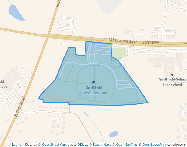 Smithfield Recreation Area in Smithfield | Map and Routes