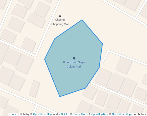 Dr. A.S. Rao Nagar Colony Park in Secunderabad | Map and Routes