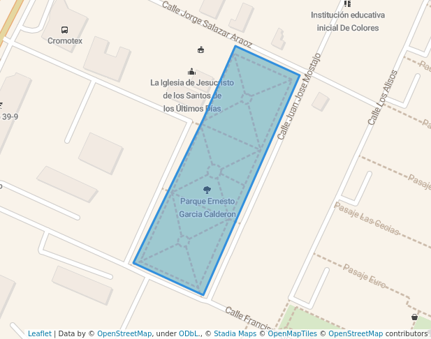 Parque Ernesto Garcia Calderon in Cercado de Lima | Map and Routes