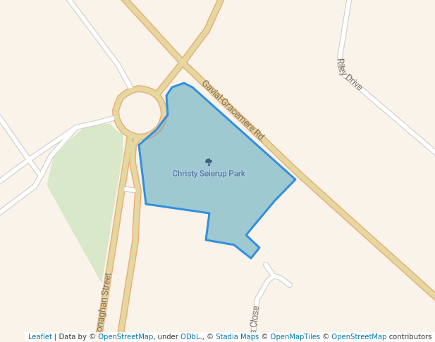 Christy Seierup Park in Gracemere | Map and Routes