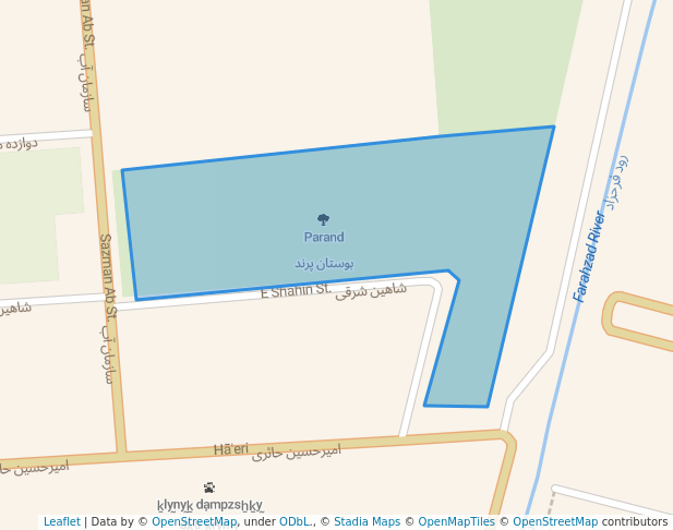 Parand in Tehran | Map and Routes