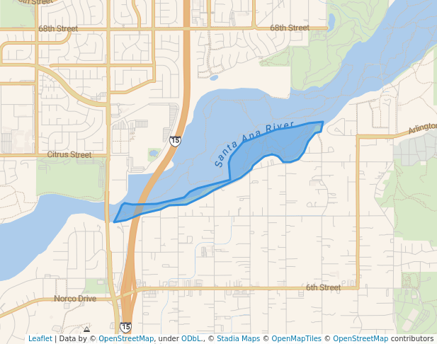 River Trails Park in Norco | Map and Routes