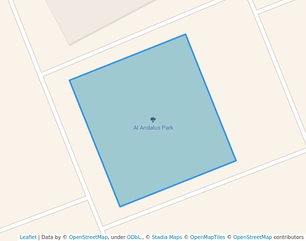 Al Andalus Park in Al-Muzahmiya | Map and Routes