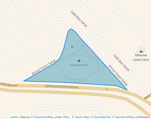 Esentepe Parkı in Samsun | Map and Routes