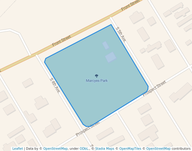 Marcyes Park in Forsyth | Map and Routes