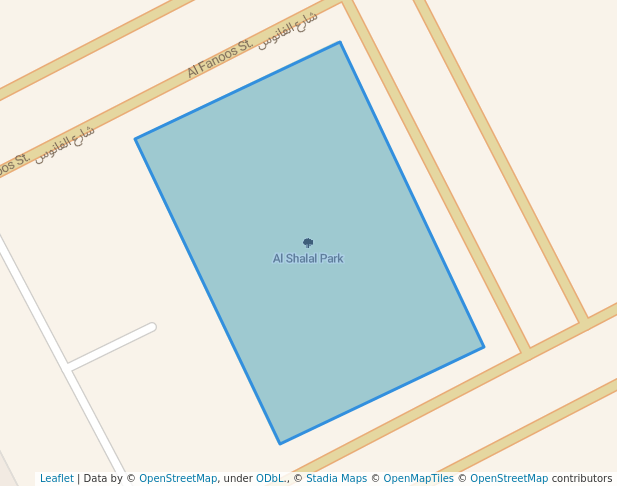 Al Shalal Park in الرياض | Map and Routes