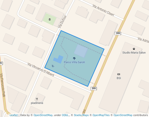 Parco Villa Saroli in Lugano | Map and Routes