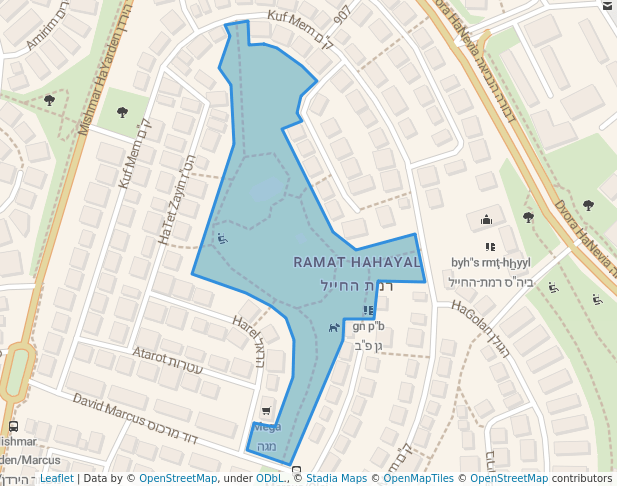 Seadya Shoshani in Tel Aviv-Yafo | Map and Routes