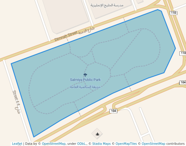 Salmiya Public Park in Salmiya | Map and Routes