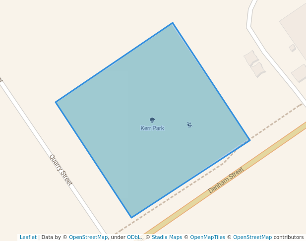 Kerr Park in The Range | Map and Routes