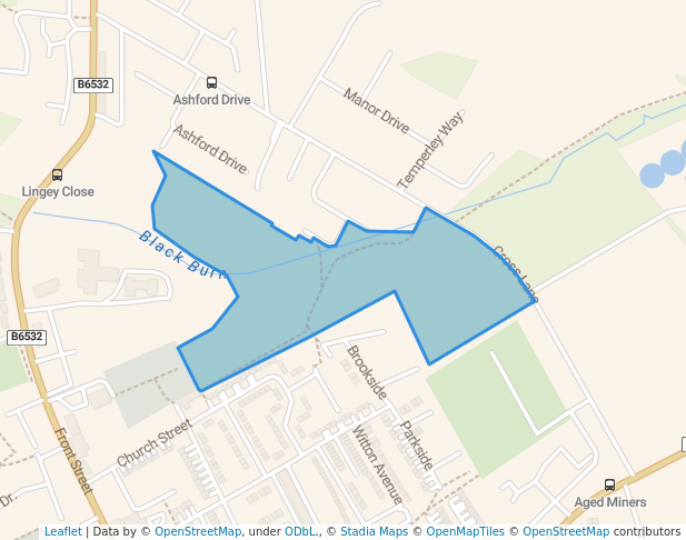 Fulforth Jubilee Park in Sacriston | Map and Routes
