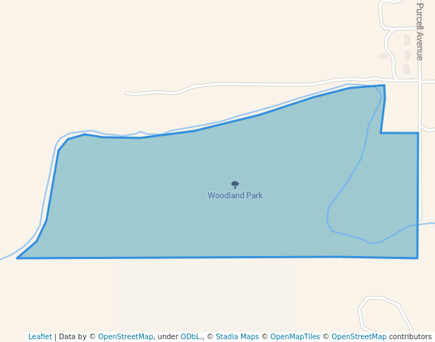 Woodland Park in Jordan | Map and Routes