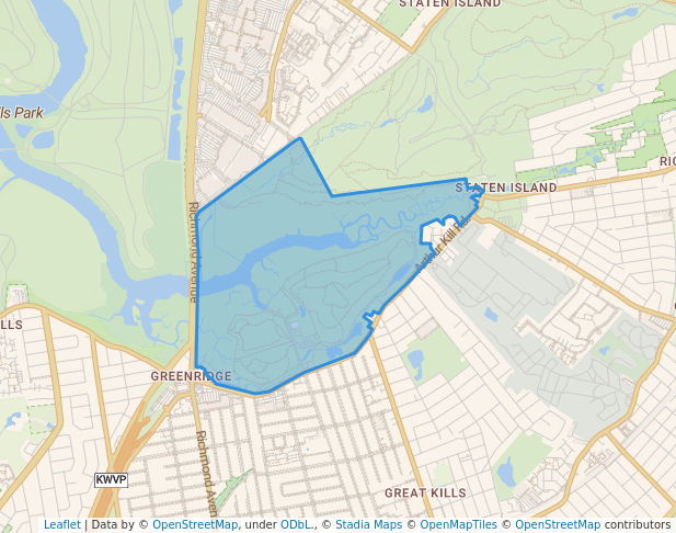 Brookfield Park in New York | Map and Routes