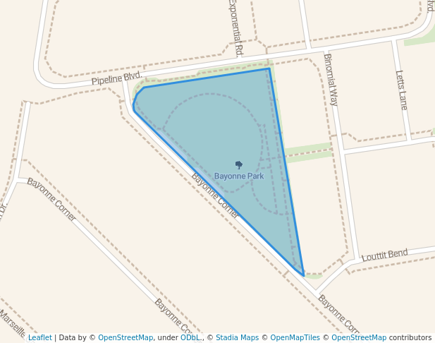 Bayonne Park in Piara Waters | Map and Routes