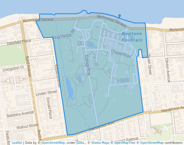 Snug Harbor Cultural Center and Botanical Garden in New York | Map and ...