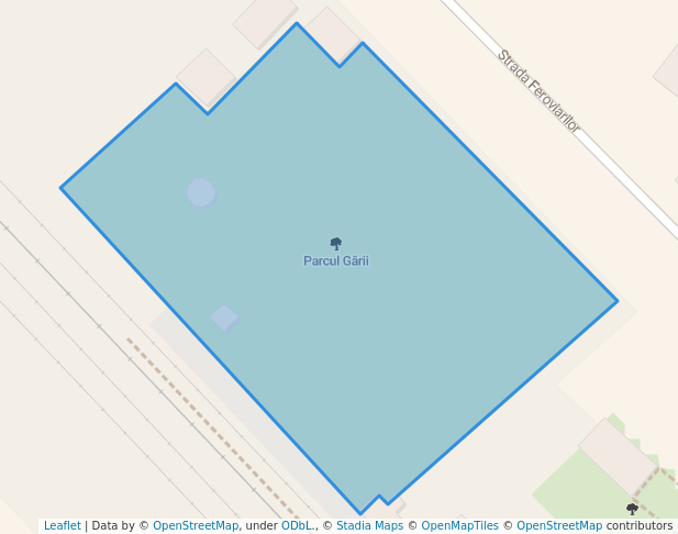 Parcul Gării in Dondușeni | Map and Routes