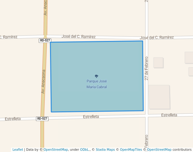 Parque José María Cabral in San Juan de la Maguana | Map and Routes