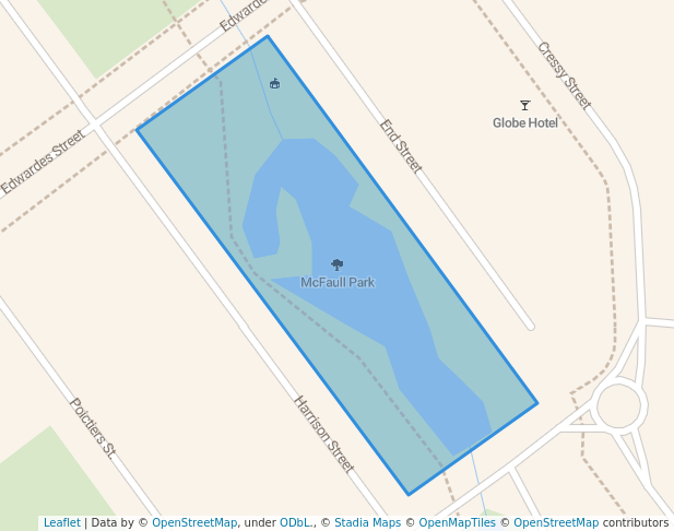 McFaull Park in Deniliquin | Map and Routes