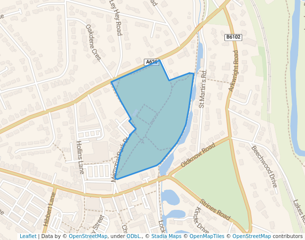Marple Memorial Park in Marple | Map and Routes