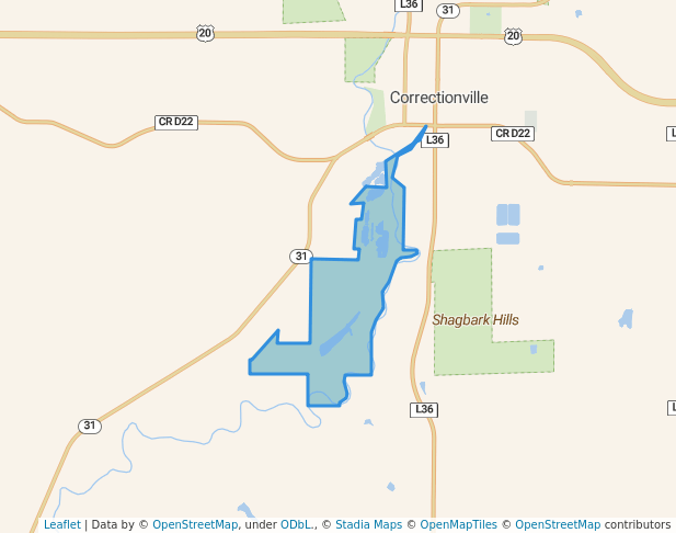 Little Sioux Park in Correctionville | Map and Routes