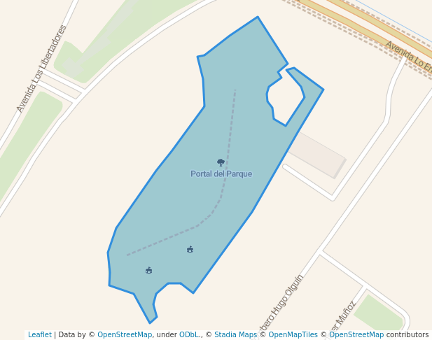 Portal del Parque in Cerrillos | Map and Routes