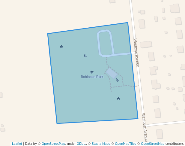 Robinson Park in Richmond | Map and Routes