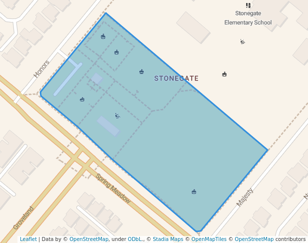 Stonegate Park in Irvine | Map and Routes