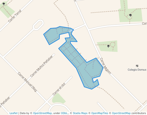 Parc Públic "Clot de Barrabás" in Godella | Map and Routes