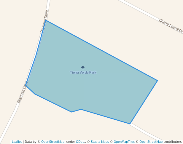 Tierra Verda Park in Pensacola | Map and Routes