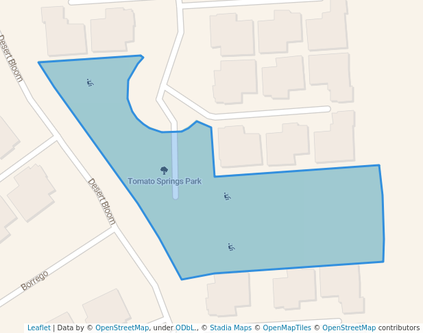 Tomato Springs Park in Irvine | Map and Routes