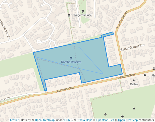 Koraha Reserve in Auckland | Map and Routes
