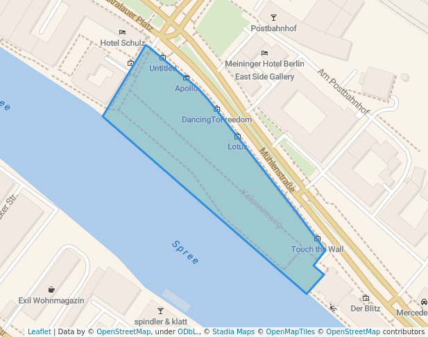 Park an der Spree in Berlin | Map and Routes