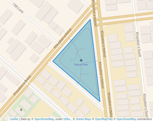 Rahat Park in Karachi | Map and Routes