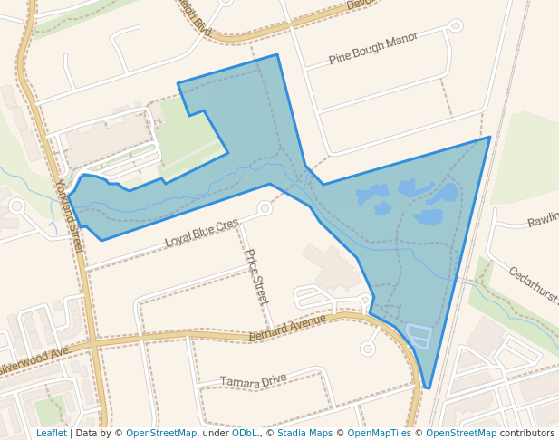 New Berry Park in Richmond Hill | Map and Routes