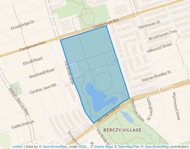 Berczy Park North in Markham | Map and Routes