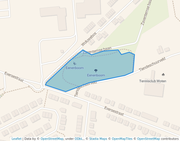 Eenenboom in Zaventem | Map and Routes