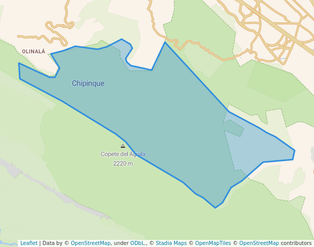 Reserva Nacional Chipinque in Monterrey | Map and Routes