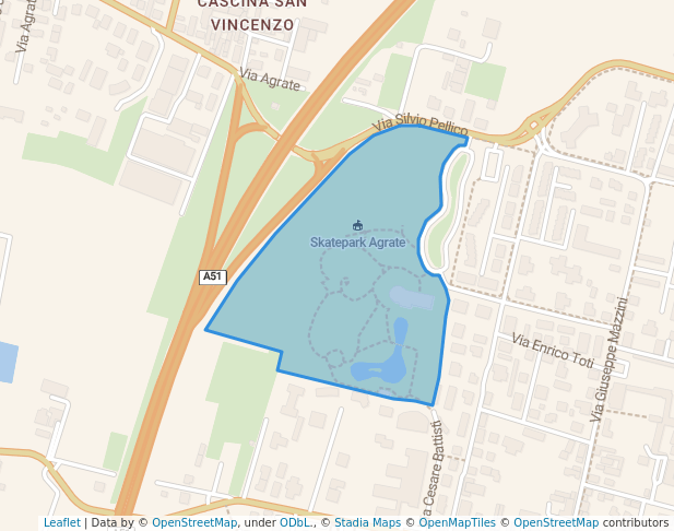 Parco Aldo Moro in Agrate Brianza | Map and Routes