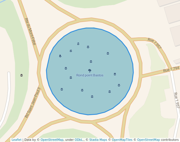 Rond point Bastos in Yaoundé | Map and Routes