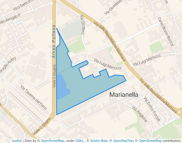 Parco Massimo Troisi in Napoli | Map and Routes