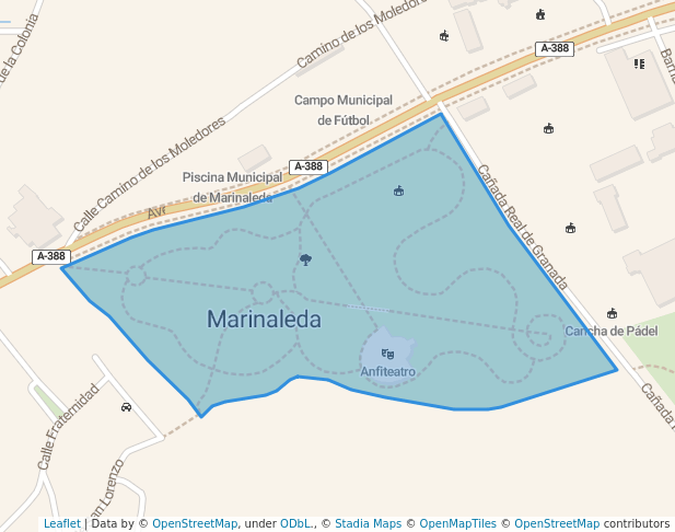 Parque Natural in Marinaleda | Map and Routes