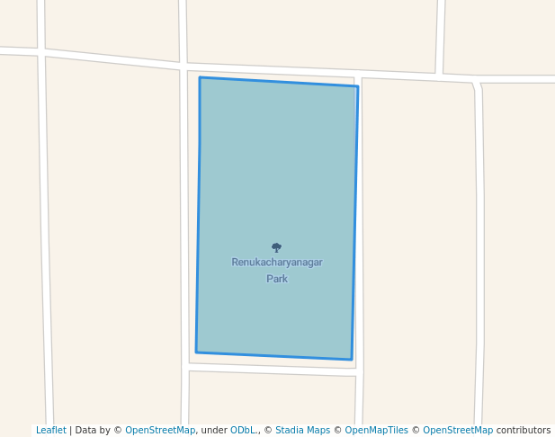 Renukacharyanagar Park in Ballari | Map and Routes