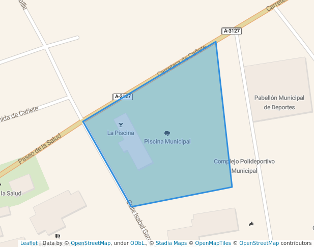 Piscina Municipal in Castro del Río | Map and Routes