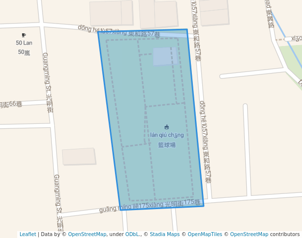 Guangming Park in Tainan | Map and Routes