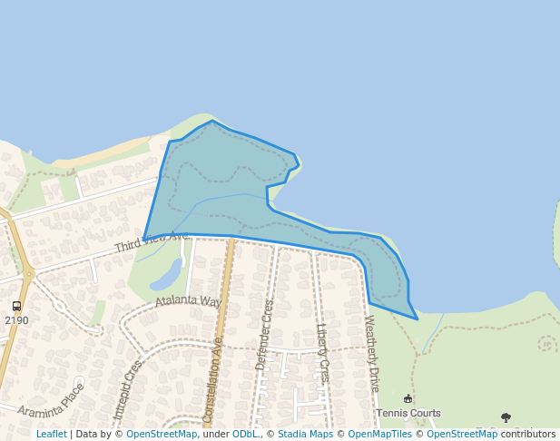 Leigh Auton Reserve in Beachlands | Map and Routes