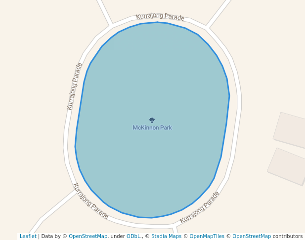 McKinnon Park in Narromine | Map and Routes